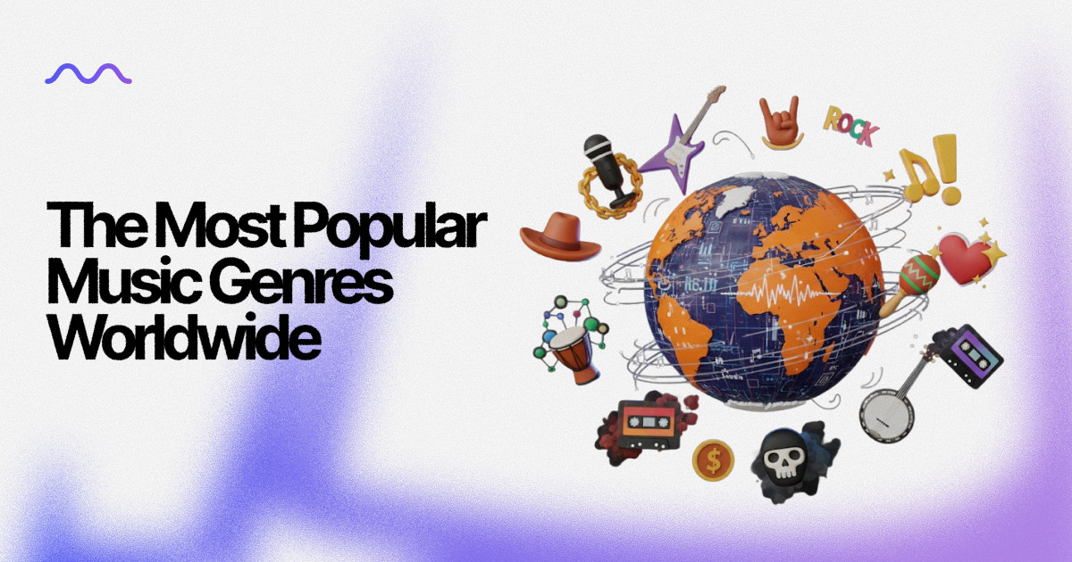 The Most Popular Music Genres Worldwide – Mubert